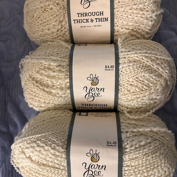 Art | Yarn Bee Cream Yarn Bundle | Poshmark